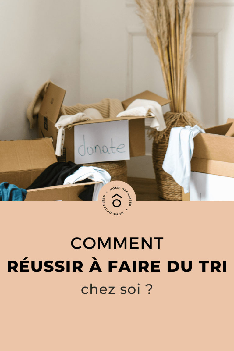 Comment réussir à faire du tri chez soi ? - OPTRIMISE